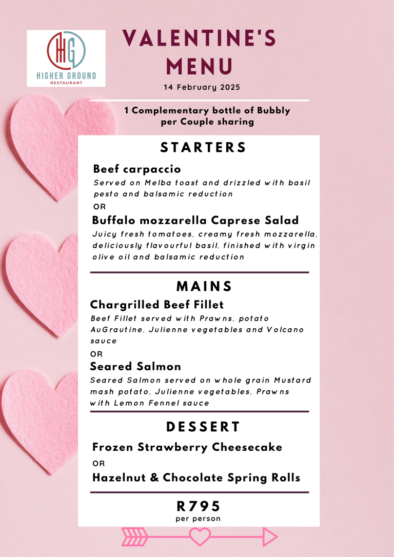 Higherground Restaurant | Higher Ground Restaurant